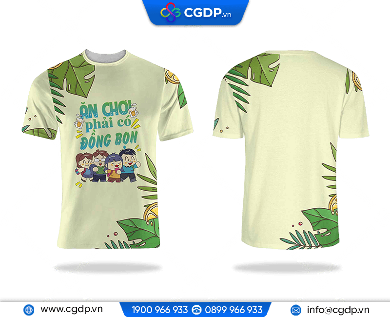 Áo thun đồng phục teambuilding cổ tròn MS 80